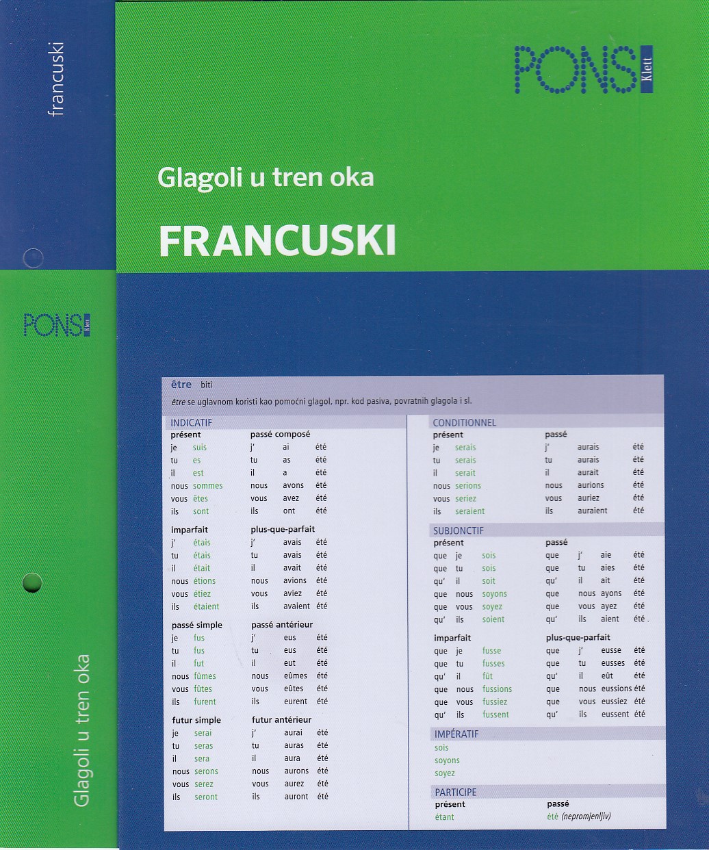 PONS GLAGOLI U TREN OKA - FRANCUSKI, Froget-Seeger Elisabeth - Knjižara ...
