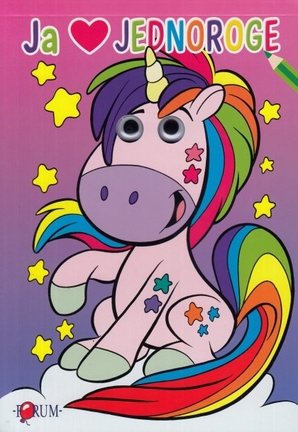ZBIRKA BOJANKA S OČIMA: jednorozi, FORUM - ZADAR - Knjižara Dominović