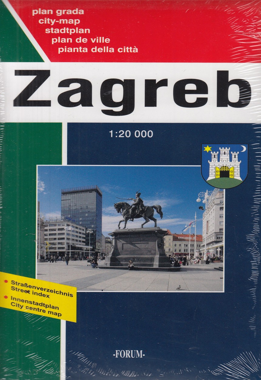 ZAGREB: plan grada
