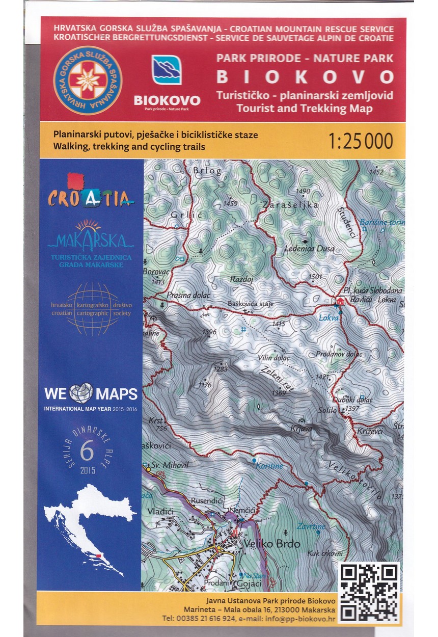 Biokovo Naturpark Karte _ Skywalk Biokovo Online Ticket – QIZR