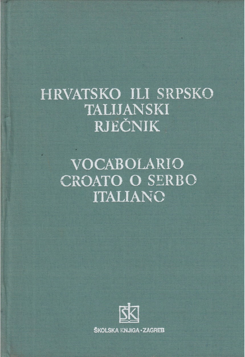 HRVATSKO ILI SRPSKO TALIJANSKI RJEČNIK
