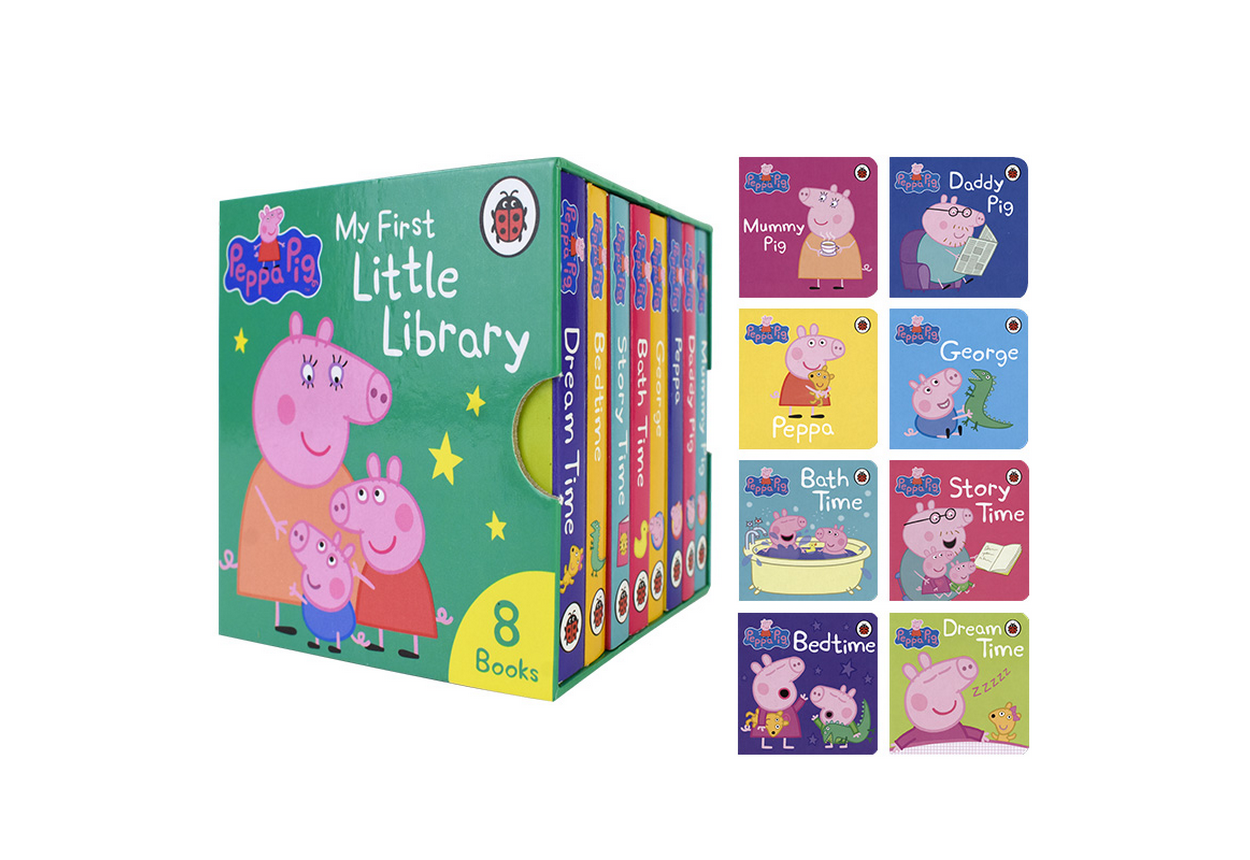 PEPPA PIG MY FIRST LITTLE LIBRARY, - Knjižara Dominović