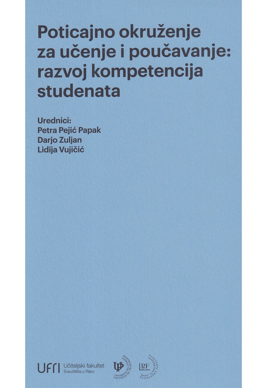 POTICAJNO OKRUŽENJE ZA UČENJE I POUČAVANJE: razvoj kompetencija ...