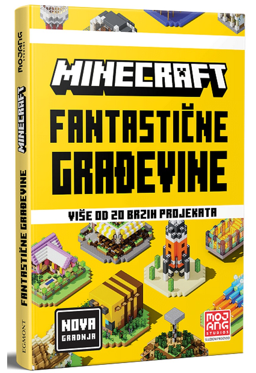 MINECRAFT: fantastične građevine, - Knjižara Dominović