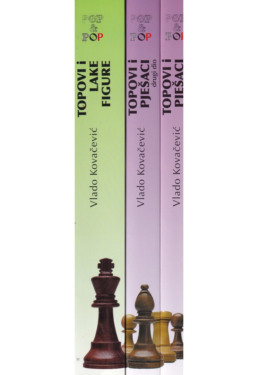 KOMPLET: biblioteka Relax; šah, tri knjige, Kovačević Vlado - Knjižara ...