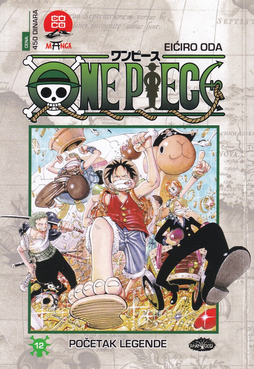 ONE PIECE 12: početak legende, Oda Eiichiro - Knjižara Dominović