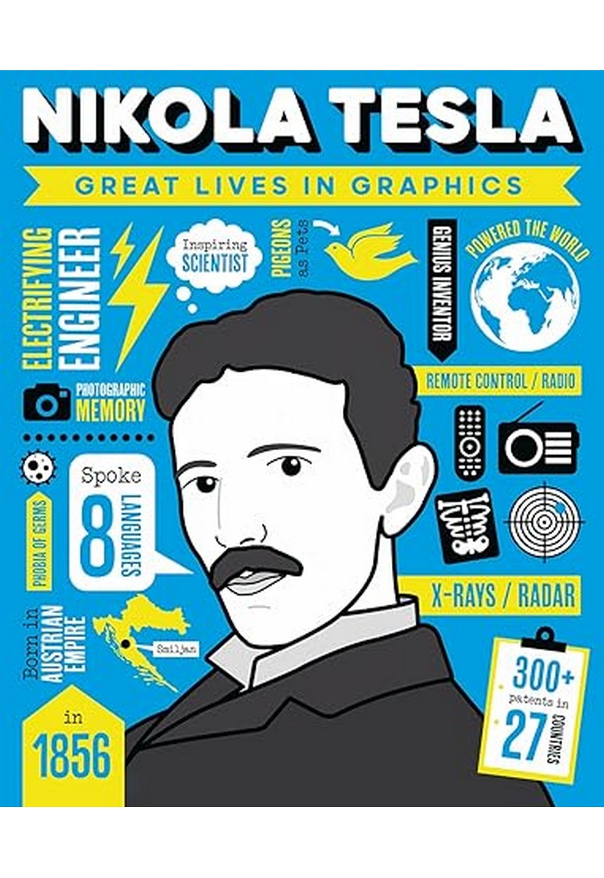 NIKOLA TESLA: Great Lives in Graphics, - Knjižara Dominović