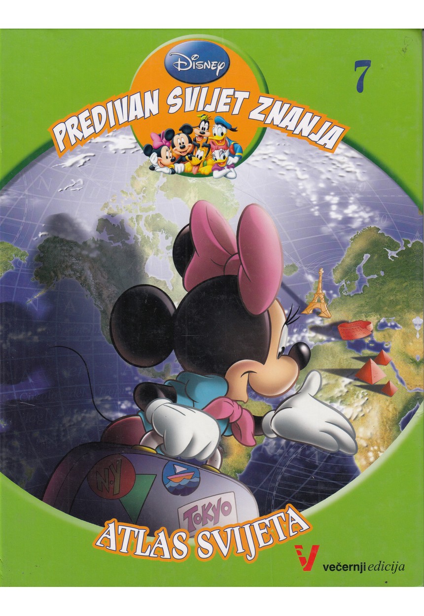PREDIVAN SVIJET ZNANJA - DISNEY 7 - ATLAS SVIJETA, Mason Antony ...