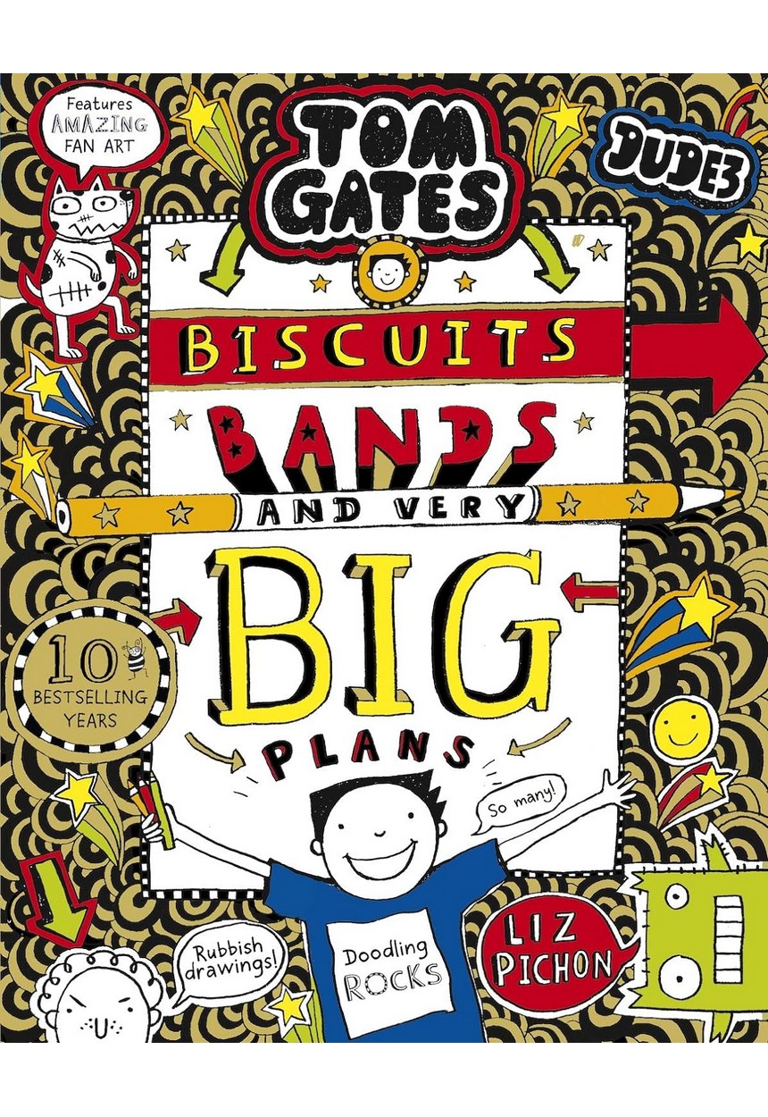 TOM GATES: Biscuits, Bands and Very Big Plans, Pichon Liz - Knjižara ...