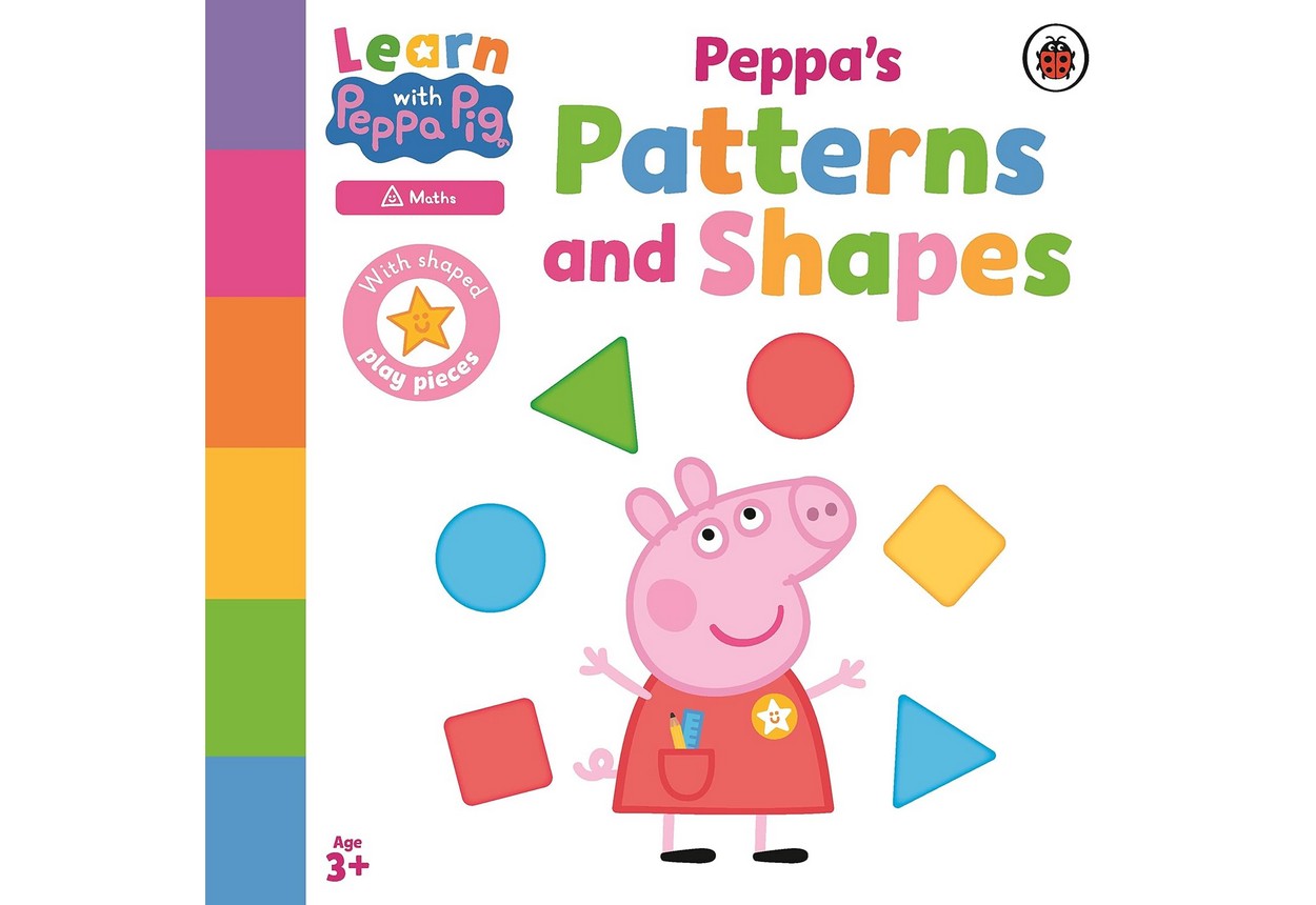 LEARN WITH PEPPA: Peppa's Patterns and Shapes, - Knjižara Dominović