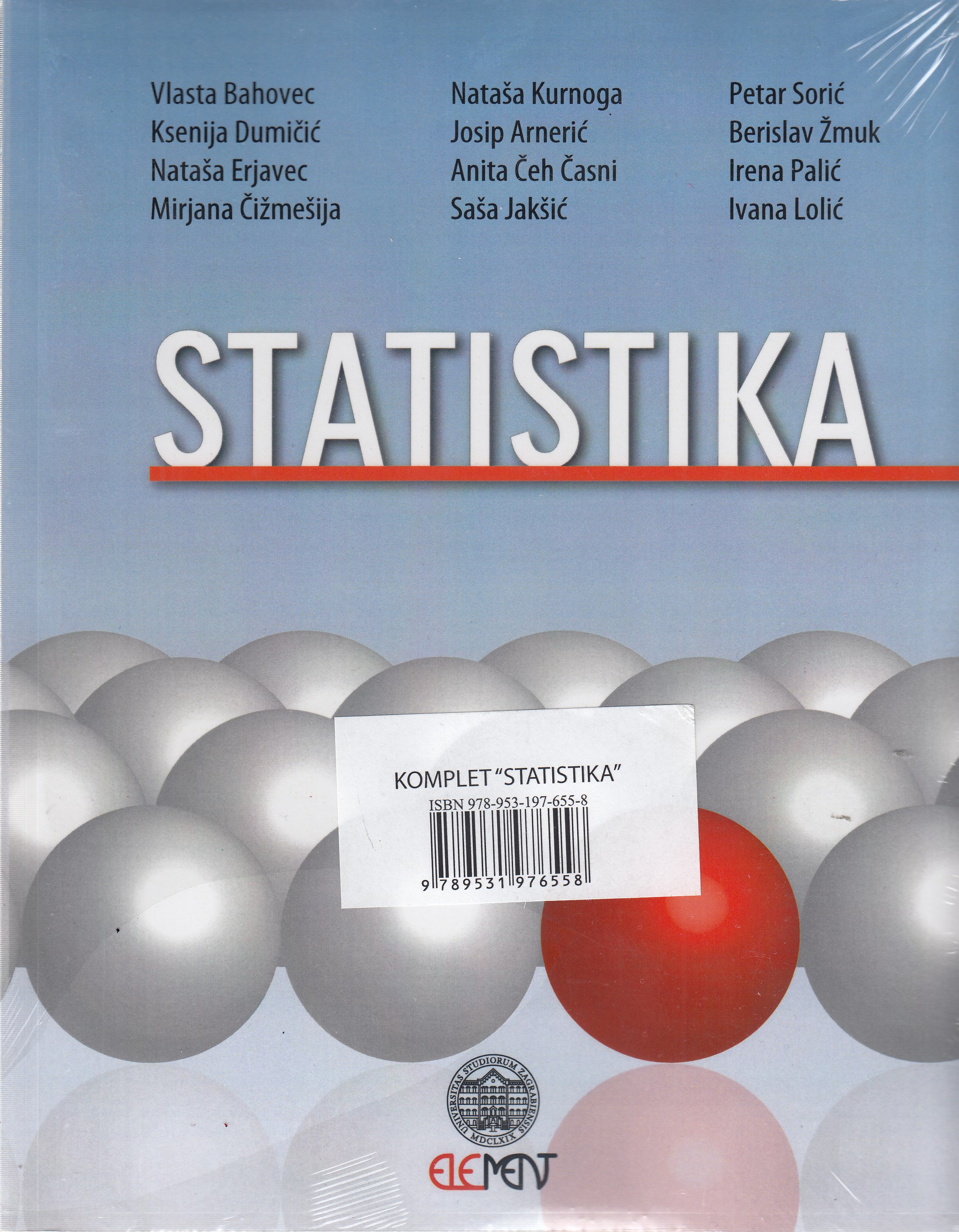 STATISTIKA + PREGLED FORMULA IZ STATISTIKE, ELEMENT - Knjižara Dominović